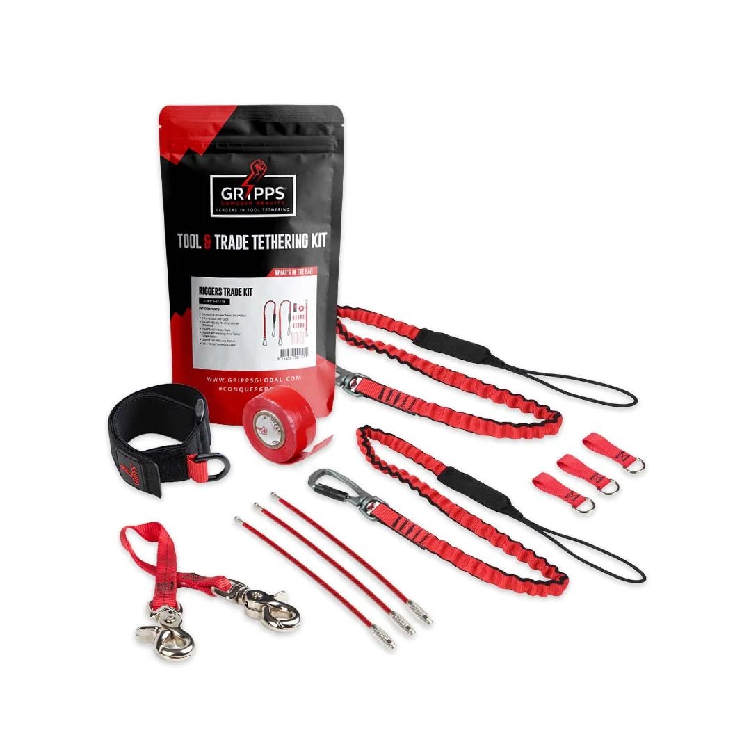 Gripps Riggers Trade Tool Tether Kit – Antler Safety