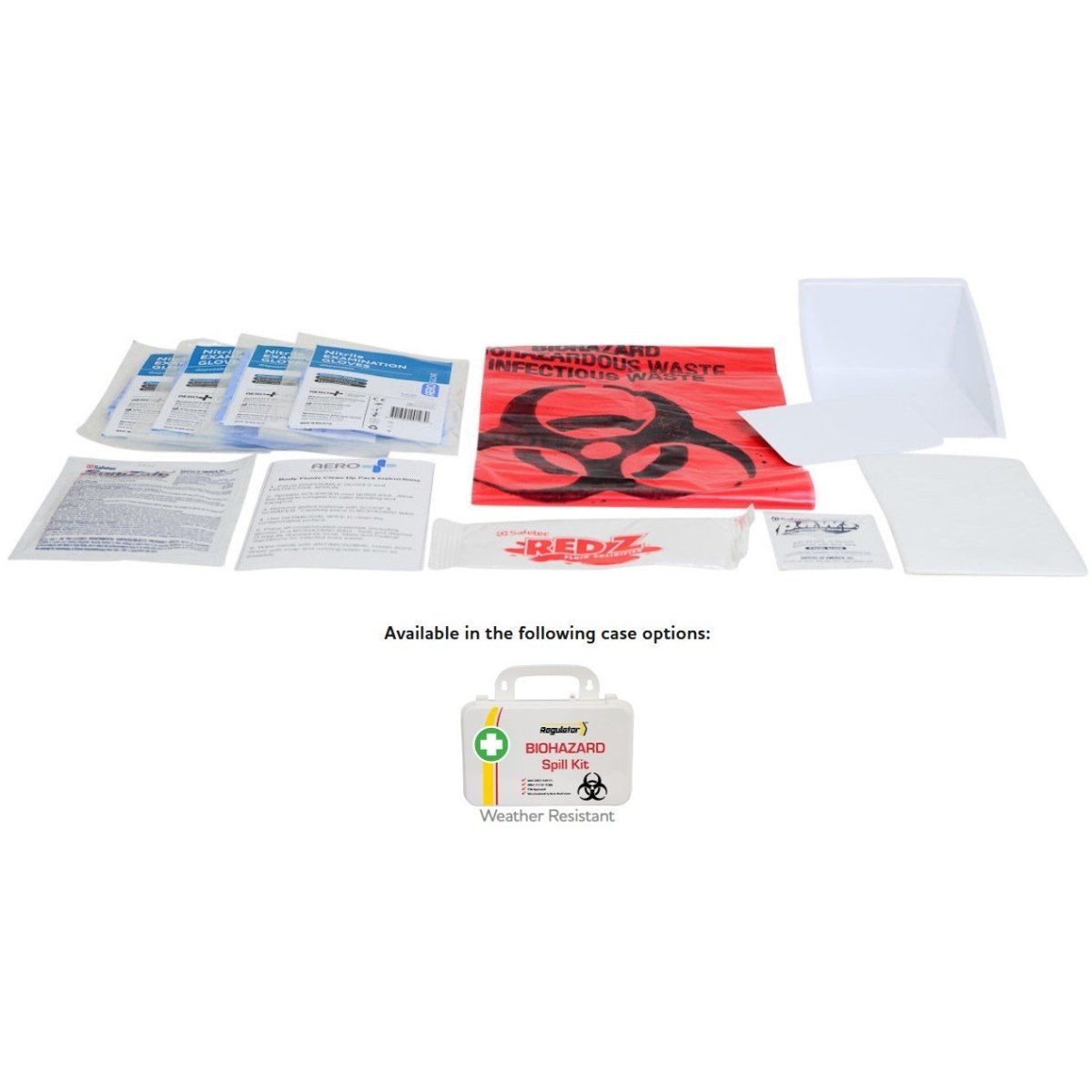 Biohazard First Aid Kit (PK 4): Bloodborne Pathogen Clean-Up – Antler ...