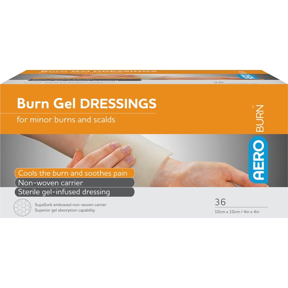 Burn Dressing - 4 x 4 Inches - First Aid Kit - PK 36 – Antler Safety