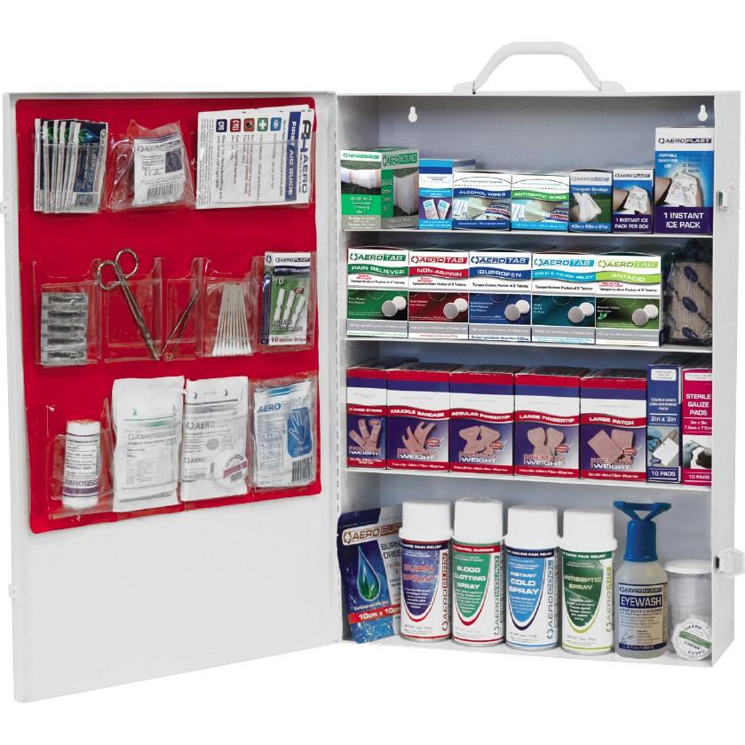 First Aid Kit for Wounds, Burns, CPR, Eye Injury, 150 People – Antler ...