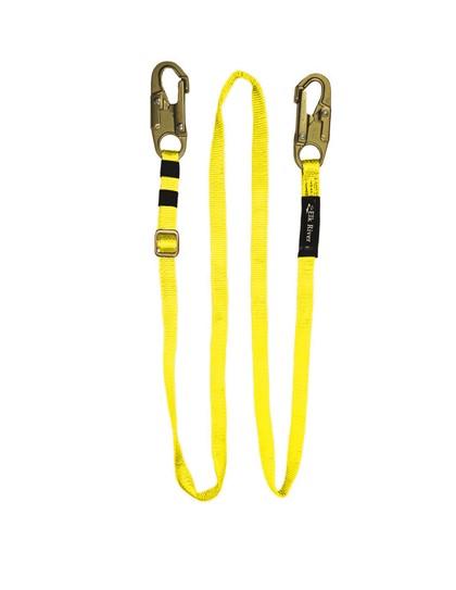 Elk River 6' or 10' Adjustable Positioning Web Lanyard with Snap Hooks ...